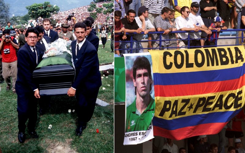 Andres Escobar Funeral