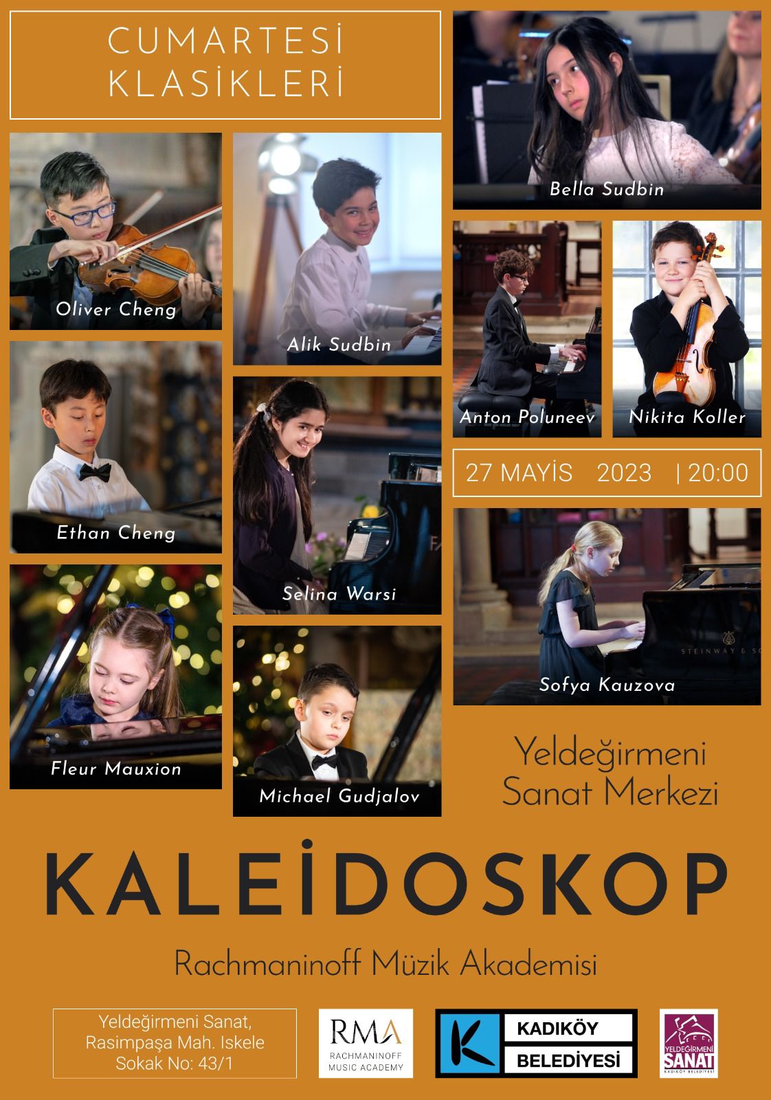 Minik sanatçılar Yeldeğirmeni Sanat Merkezi'nde konser verecek| Haberler