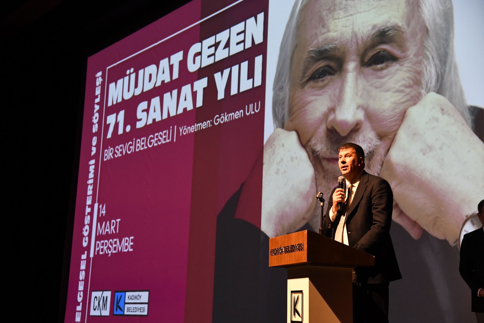 Müjdat Gezen’in 71. sanat yılı kutlandı| Haberler