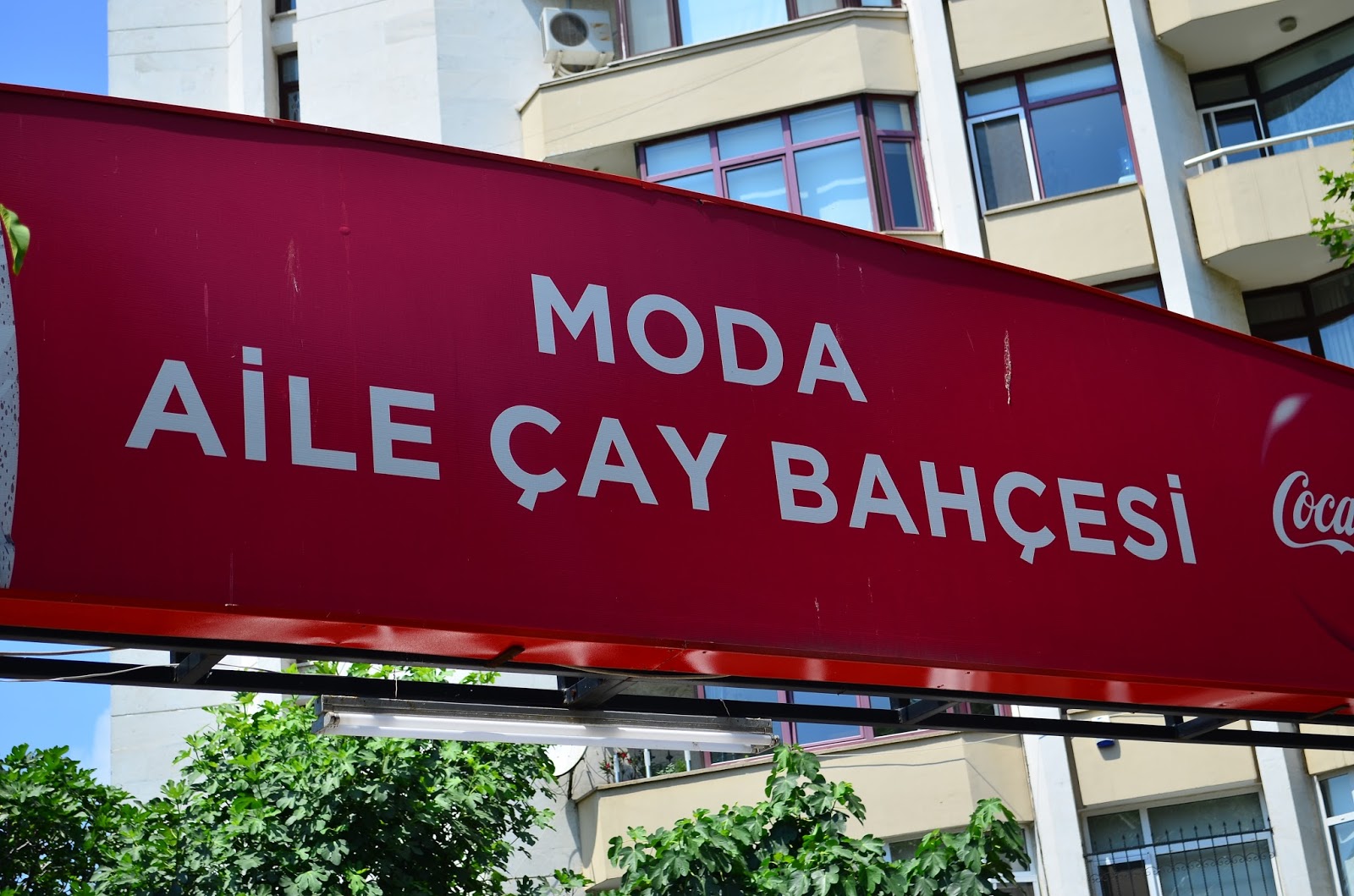 Moda'nın çay bahçesi tez oldu| Haberler