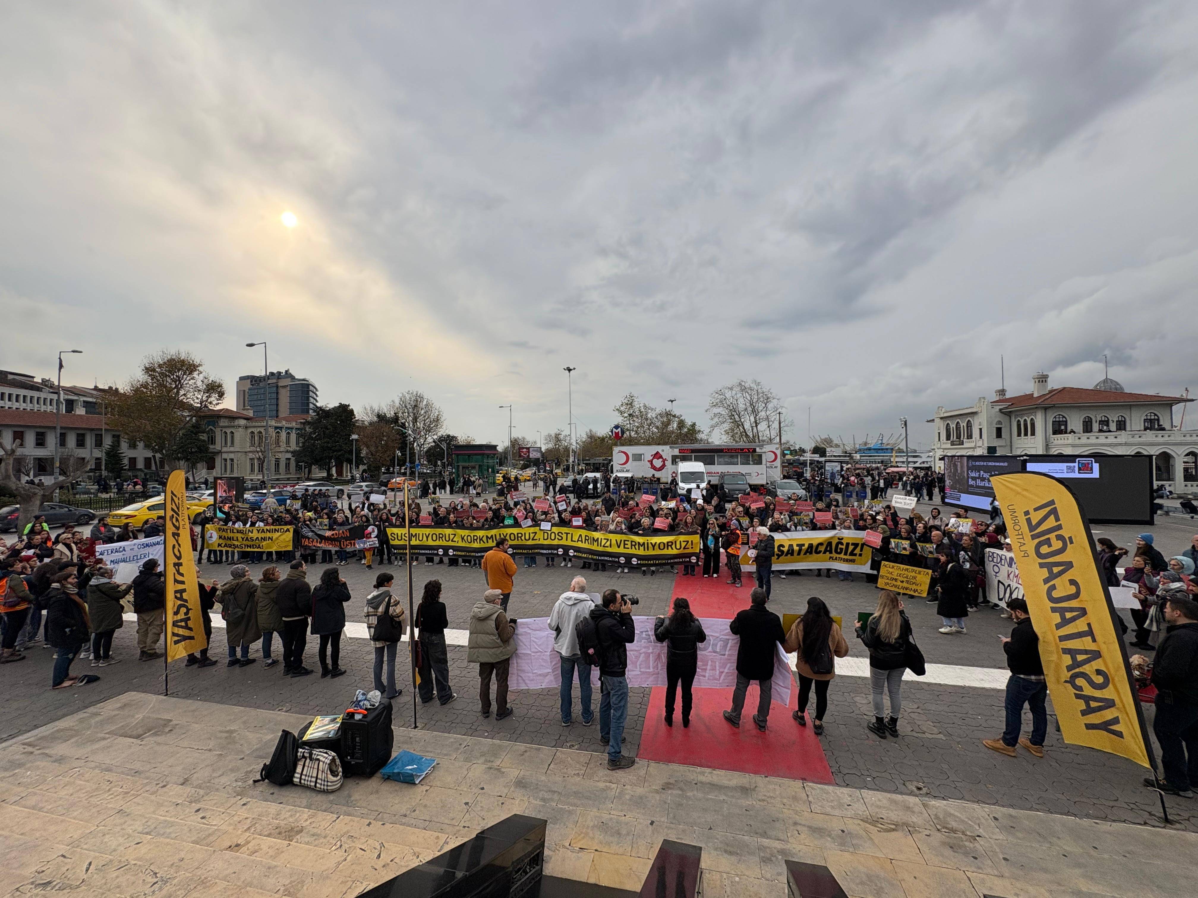 Altı şehirde “Dostlarımızı Vermiyoruz” eylemi| Haberler