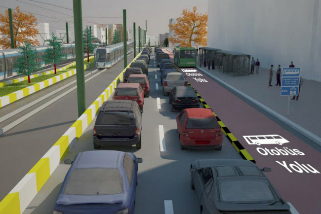 Otobüslere özel yol!| Haberler