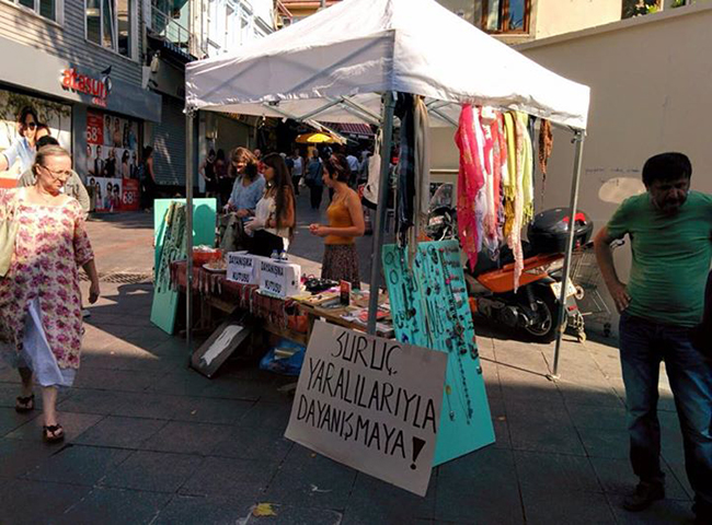 Suruç yaralıları için kermes| Haberler
