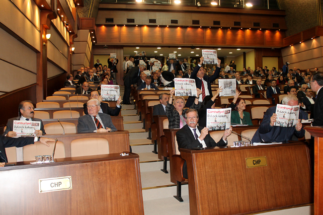 İBB Meclisi'nde Cumhuriyet eylemi| Haberler İBB Meclisi'nde Cumhuriyet eylemi| Haberler